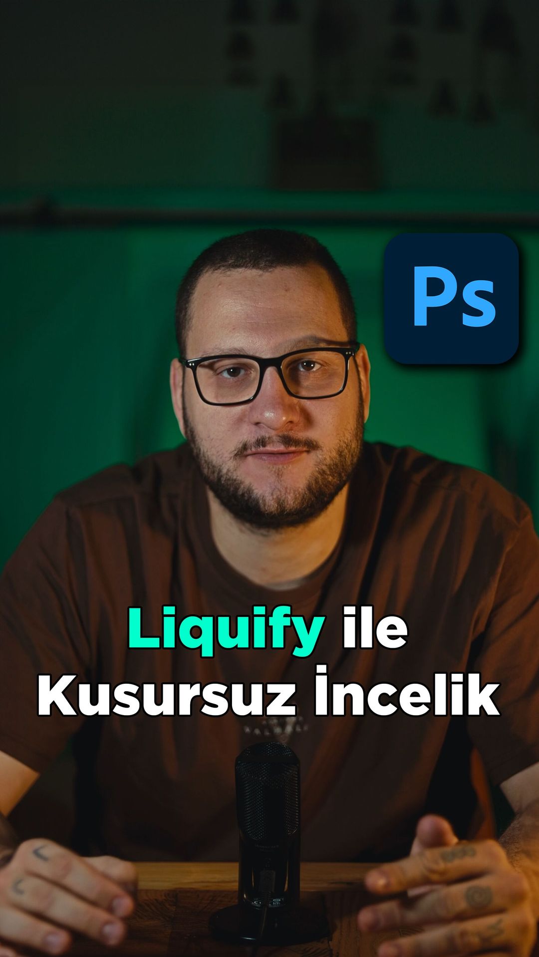 Text Knockout Efekti Photoshop’ta Nasıl Yapılır?