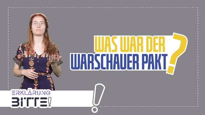 Der Warschauer Pakt wurde 1955 in Warschau unterzeichnet