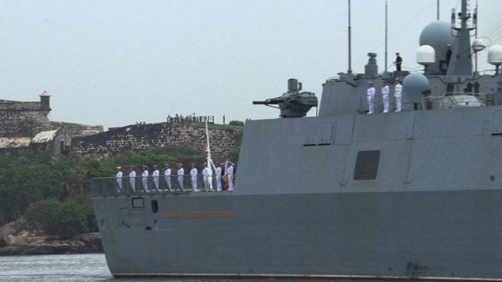 Russian nuclear-powered submarine arrives in Cuba