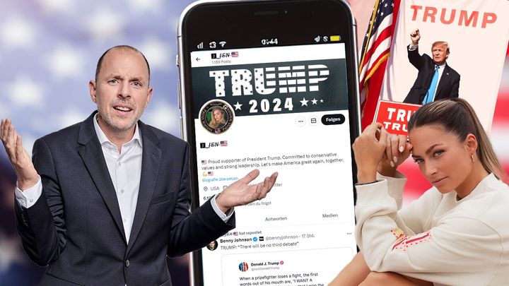 Alles Fake! Deutsches Model plötzlich berühmter Propaganda-Fan von ...