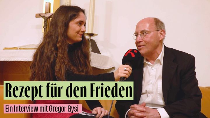Rezept für den Frieden - Interview mit Gregor Gysi