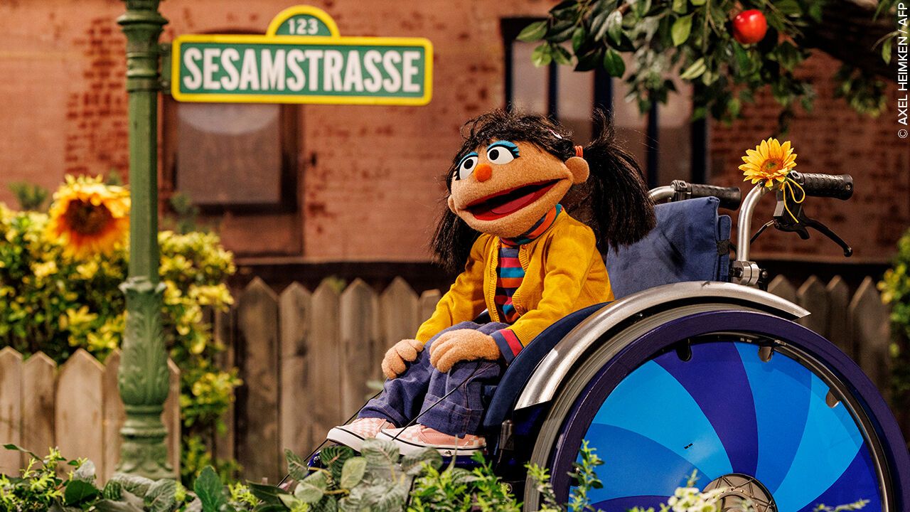 Die „Sesamstraße“ wird noch inklusiver: Neue Puppe Elin zieht ein